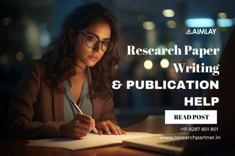 Research Paper Publication Support in India - Research Partner