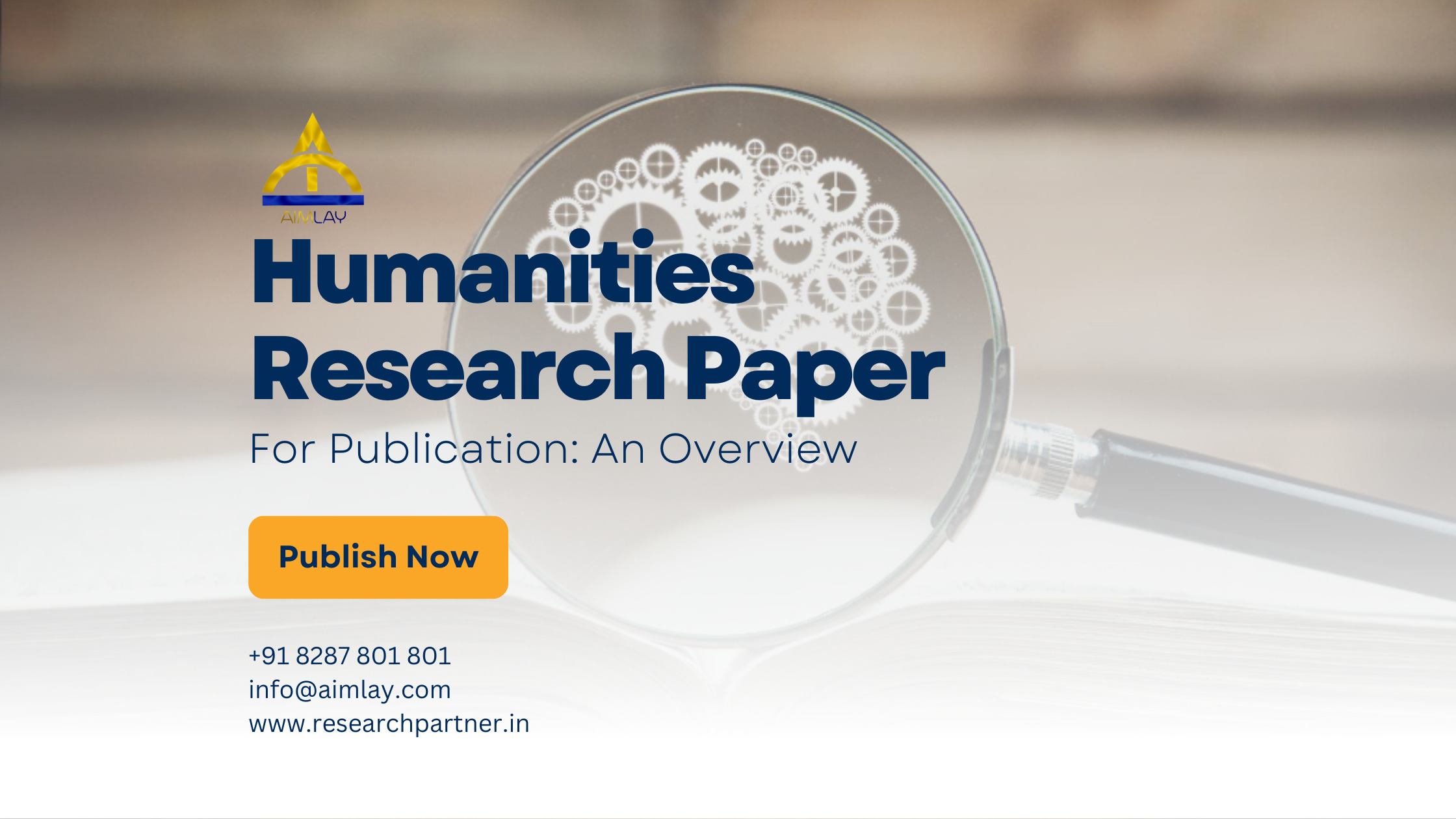 Humanities Research Paper For Publication: An Overview - Research Partner