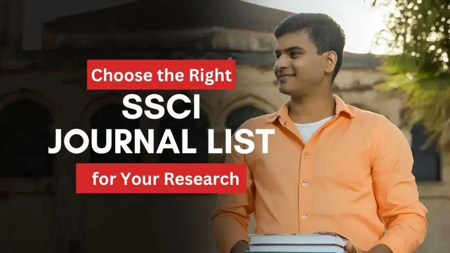 How to Choose the Right SSCI journal list for Your Research - Research Partner
